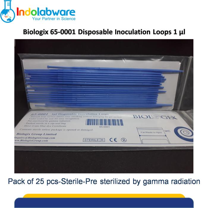 Jual Biologix 65-0001 Inoculating Loop 1 ul Sterile Pack of 25 - Kab ...