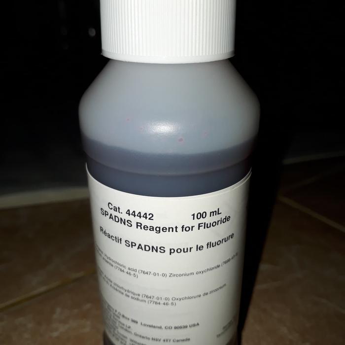 Jual HACH 44442 SPADNS Fluoride Reagent Solution cap. 100 mL - Jakarta ...