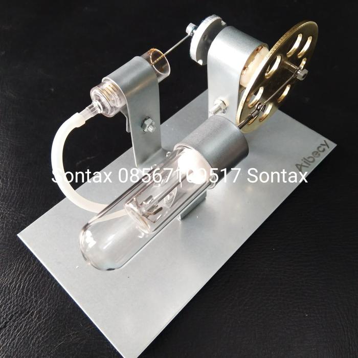 Jual diy kit generator mini mesin engine uap panas tenaga free energy ...