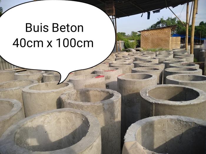 Jual BUIS BETON GORONG-GORONG UKURAN 40X100 CM (Pakai besi wermess M5 ...