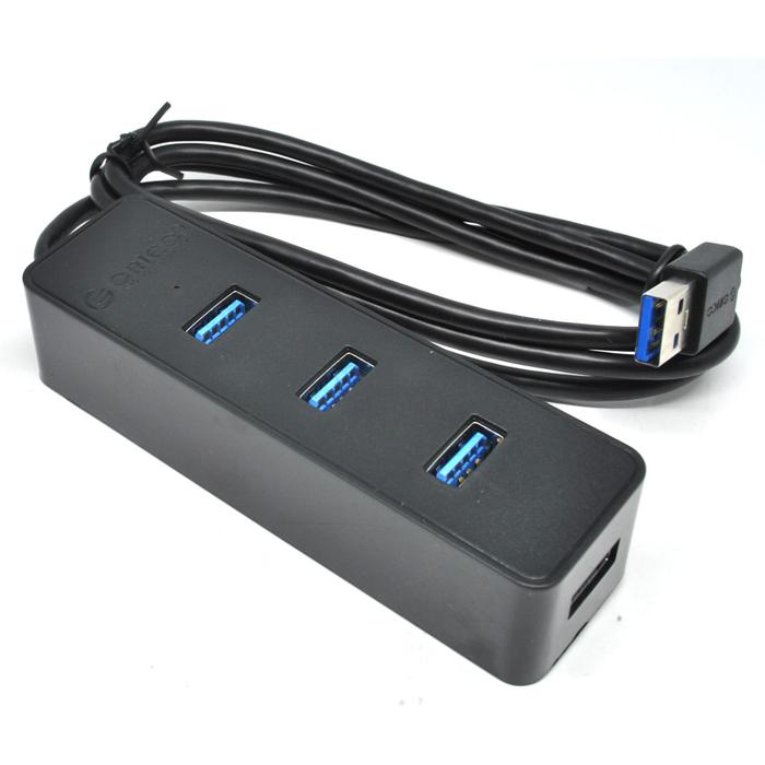 Jual ORlCO W5PH4-3S Ultra Mini USB 3.0 High Speed HUB 4 Port 1-M Cable ...