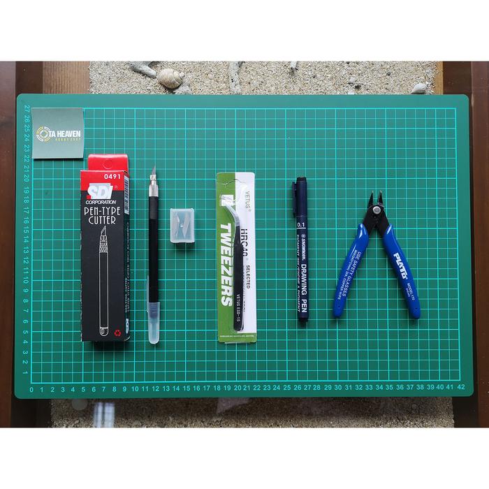 Jual Gunpla Tool Set Paket A3 Basic - Alat Rakit Gundam Model Kit Tool ...