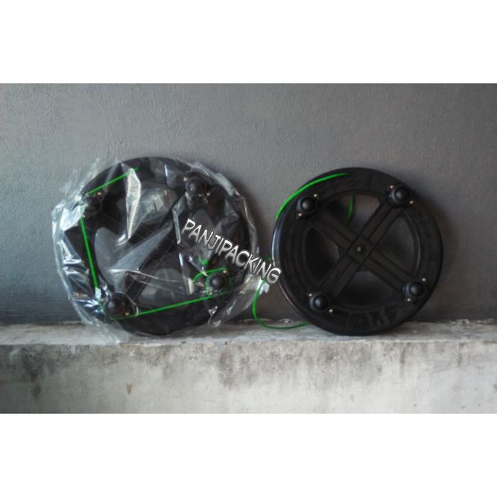 Jual Tempat Tatakan Roda Tabung Gas Elpiji, Galon, pot bunga lori bulat ...