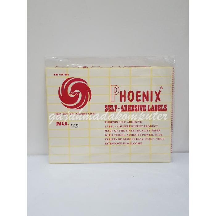Jual Sticker Label Nama Undangan Surat Phoenix 123 - Kota Surabaya ...