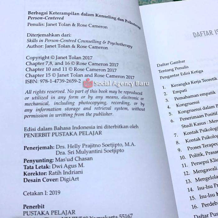 Jual Berbagai Keterampilan Dalam Konseling Dan Psikoterapi - Janet ...