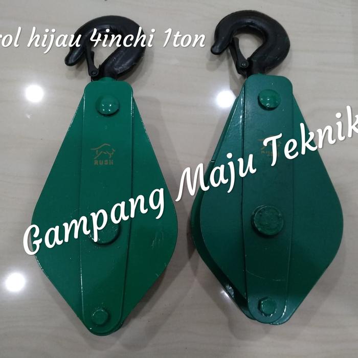 Jual katrol hijau 4 inchi beban 1000kg - Kota Medan - VRT Victory ...