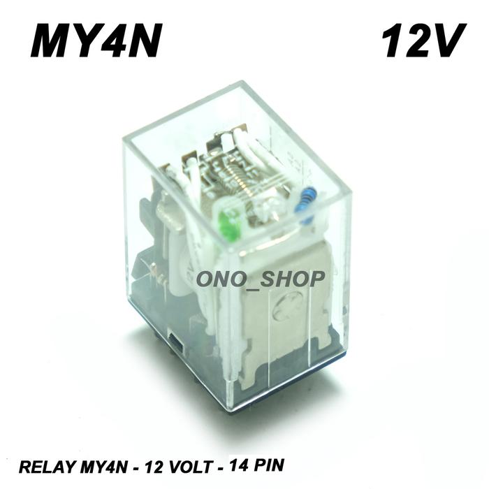 Jual Relay MY4N - 12 Volt - 14 Pin - RRT - Jakarta Barat - Ono Shop ...