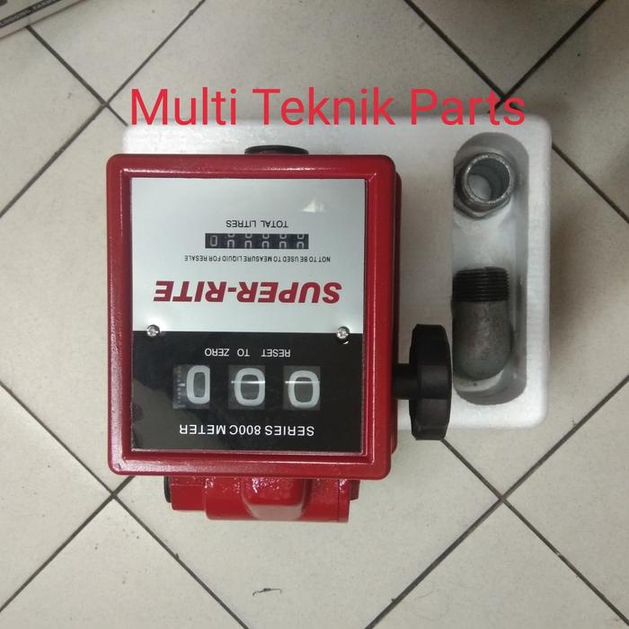 Jual Flow Meter / Meteran Solar Super Rite 3 Digit 1" (inch) - Jakarta ...