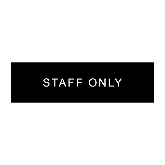 Jual Staff Only | Sign Board Akrilik Timbul | SASO 01 - Jakarta Utara ...