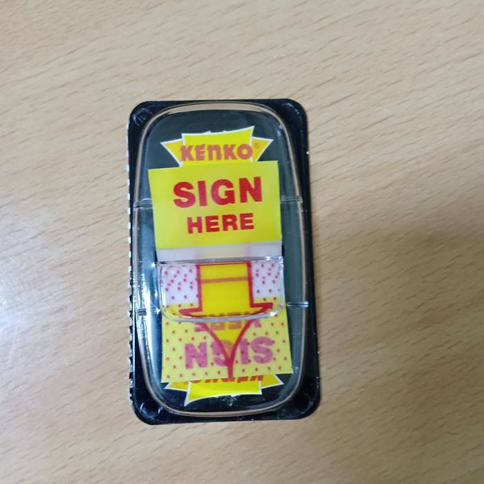 Jual sign here index kenko - Jakarta Pusat - ATK Original | Tokopedia
