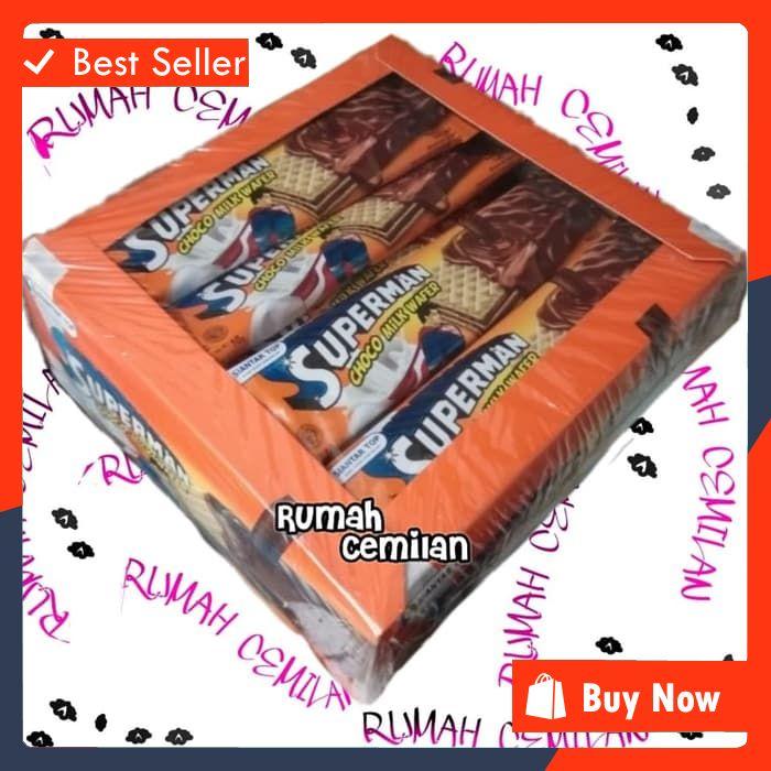 Jual SUPERMAN WAFER COKLAT JADUL BOX - Jakarta Timur - Snack Time IDN ...