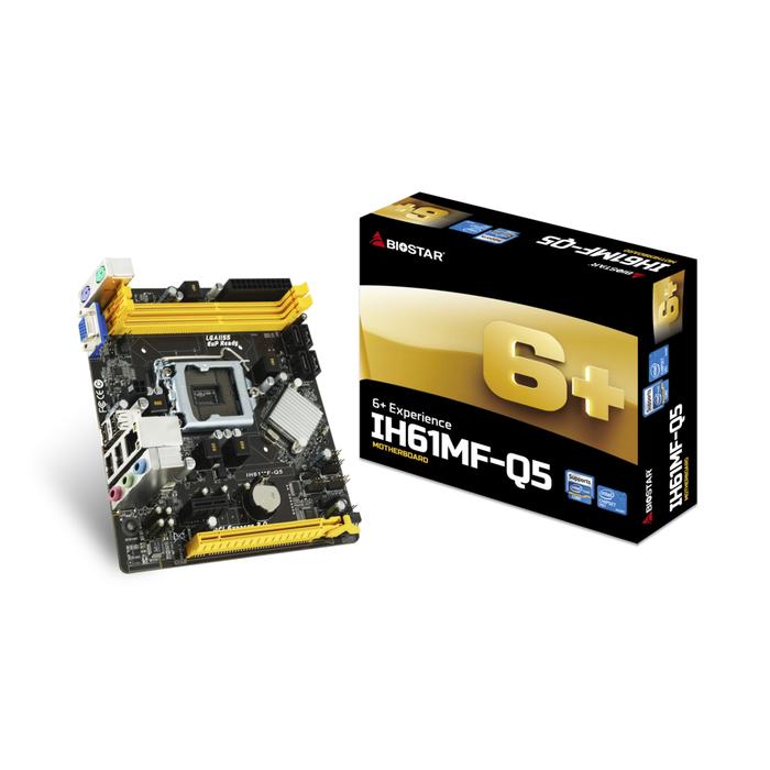 BIOSTAR Launches A Reboot Of The H61 Series Motherboards, 55% OFF