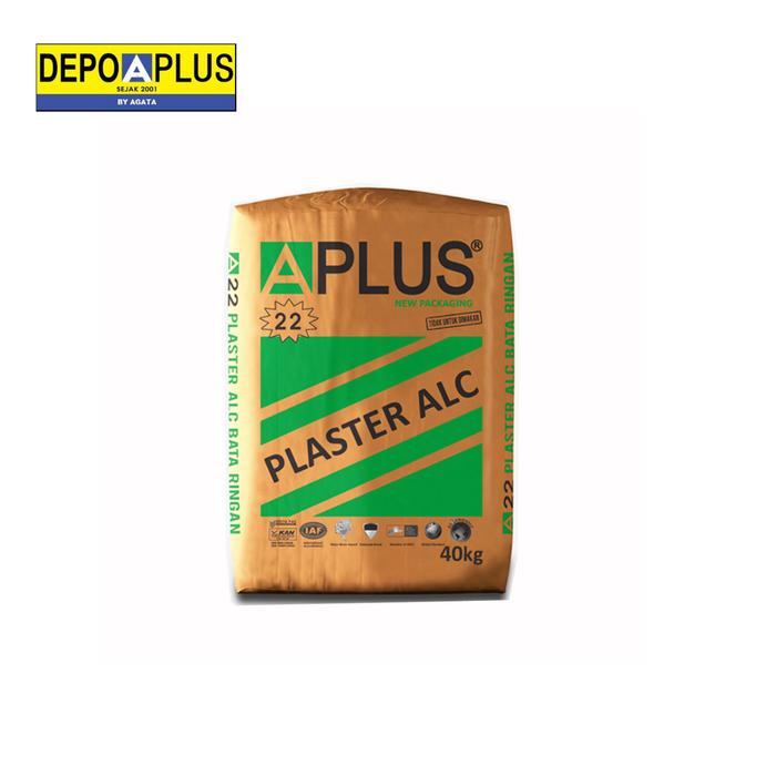 Jual Semen Plaster AP22 APLUS Mortar Plester dinding bata 40 kg - Kab ...