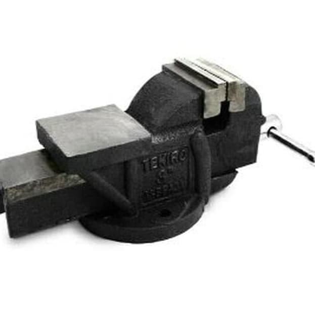 Jual TEKIRO bench vice 3" inch / ragum catok penjepit besi - Jakarta ...