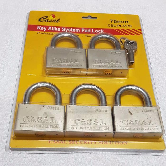 Jual Gembok Master Key Isi 5 Piece 70 mm - Jakarta Pusat ...