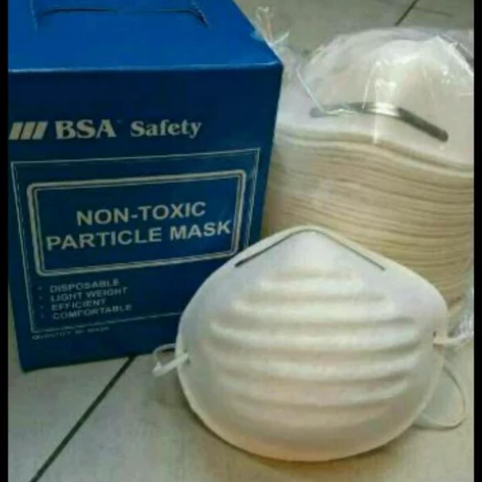 Jual Masker N95 n 95 Bsa masker safety respirator lindungi nafas debu ...