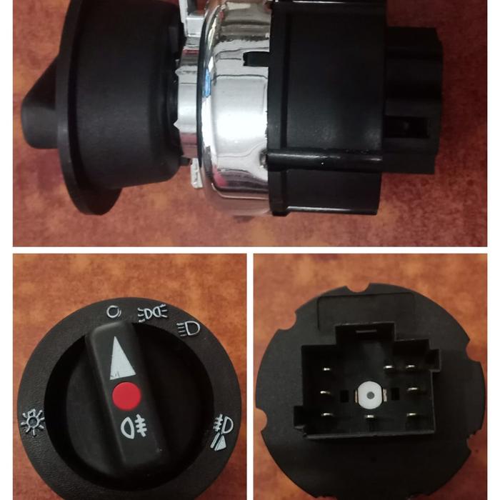 Jual Switch Lampu Besar Head Light Mercy 8 Pin 24V Axor Actros - Kota ...