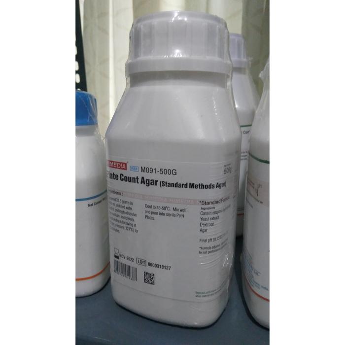 Jual Plate Count Agar (Standard Methods Agar) M091-500G HIMEDIA - Kota ...