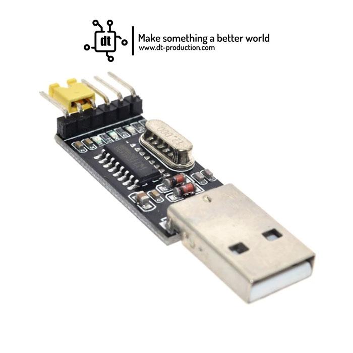 Promo USB to TTL CH340 6 PIN - Kota Manado - DT Production | Tokopedia