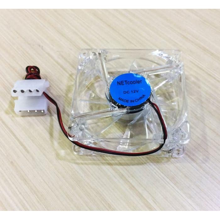 Jual Kipas CPU Computer Fan Casing 8cm Transparan Lampu - Kota Bekasi ...