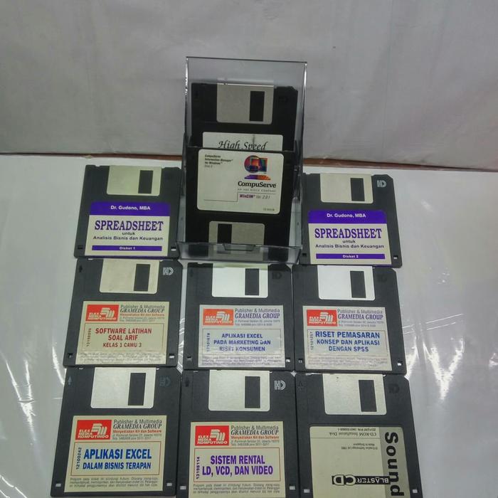 Jual Disket Jadul - Paket Disket 3.5 Elekmedia Computer Di Seller Sweet ...