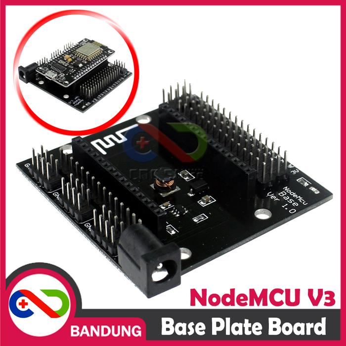 Jual [CNC] BASE PLATE BOARD NODEMCU LUA WIFI ESP8266 BACKPLANE LOLIN ...