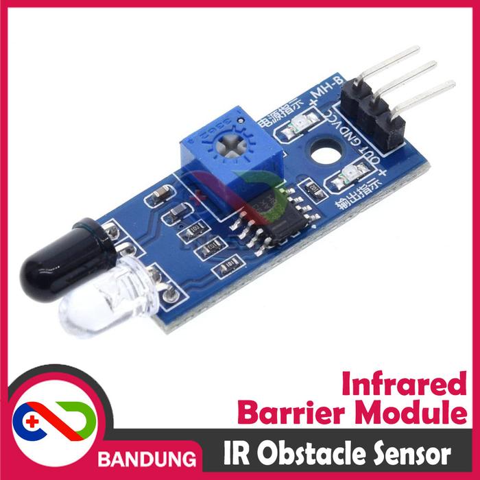 Jual [CNC] INFRARED BARRIER OBSTACLE SENSOR HALANGAN RINTANGAN MODULE ...
