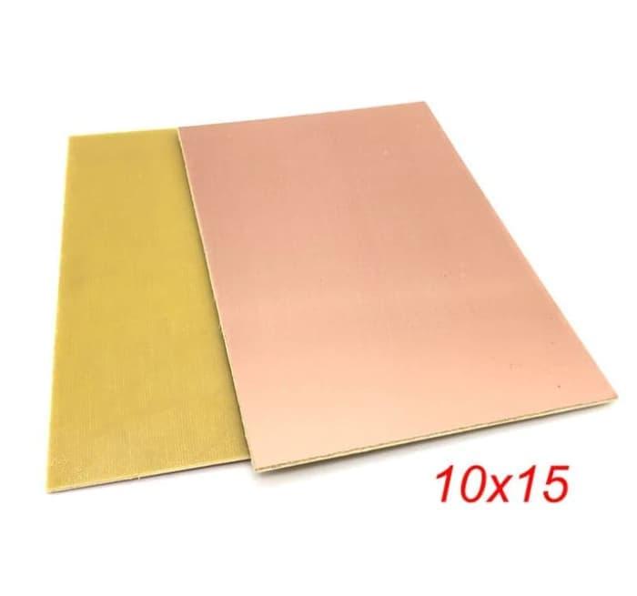 Jual PCB Polos FR4 10x15 cm Fiber Single Side 1 Layer 10x15cm 10 x 15 ...