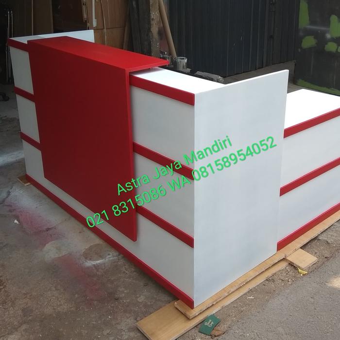 Jual Meja Resepsionis Meja Kantor Meja Customer Service Meja CS ...