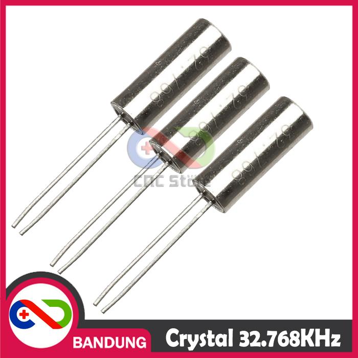 Jual [CNC] Crystal Xtal Oscillator Osilator 32.768khz 32.768 32 Khz Dip Cyl - Kota Bandung - CNC ...