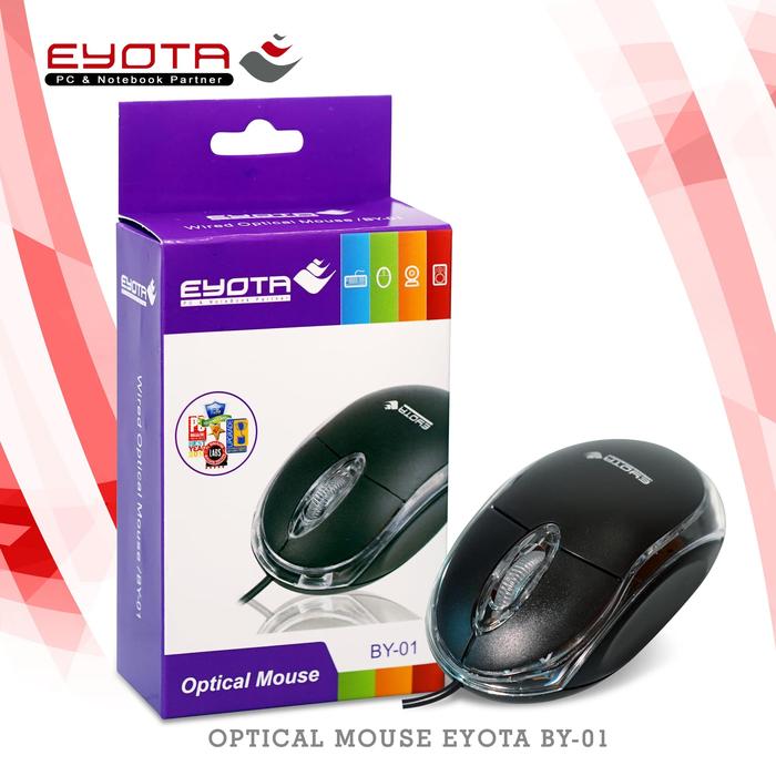 Jual OPTICAL MOUSE USB EYOTA BY-01 MOUSE USB 1 LAMPU - Kab. Tangerang ...