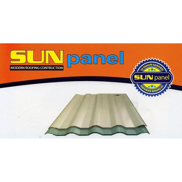 Jual Atap uPVC Sunpanel 12mm (Putih, Biru, dan Semi-Transparan) Sun ...
