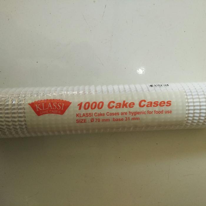 Jual Kertas Cup Cake / Cake Cases @1000 pcs/pack "KLASSI" Size 70mm x ...