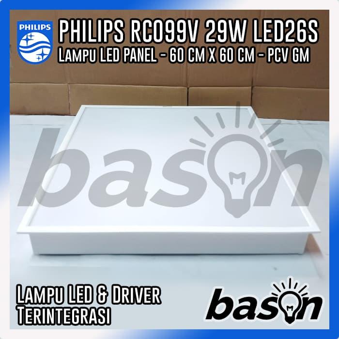 Promo PHILIPS LED Panel RC099V PCV GM 29W LED26S W60L60 - Jakarta Utara ...