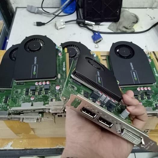 Jual vga nvidia quadro 2000/1gb-128bit ddr5, khusus editing dan designs ...