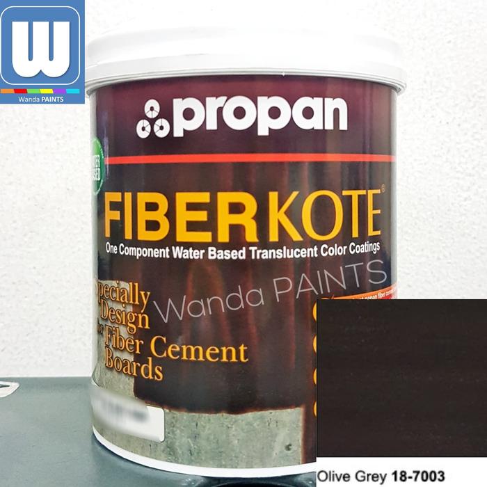 Jual PROPAN FIBERKOTE WATERBASED 889 Olive Grey Doff (1 kg) - Jakarta ...