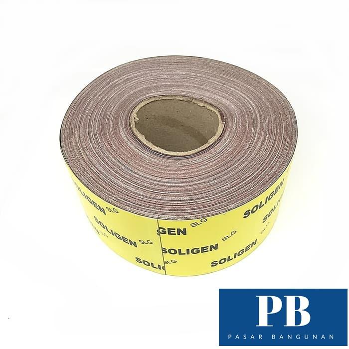 Jual Amplas Rollan Roll Amplas Lembaran Panjang GRID 320 SOLIGEN ...