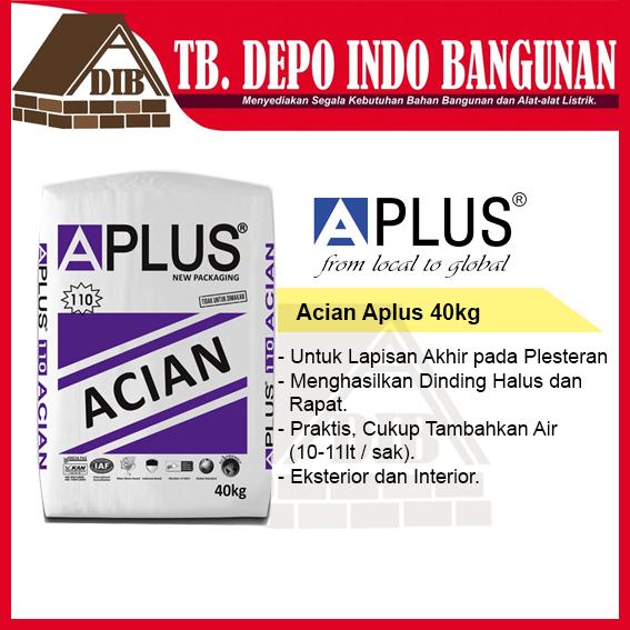 Jual SEMEN ACIAN APLUS 40KG ACI - Kota Bekasi - Depo Indo Bangunan ...