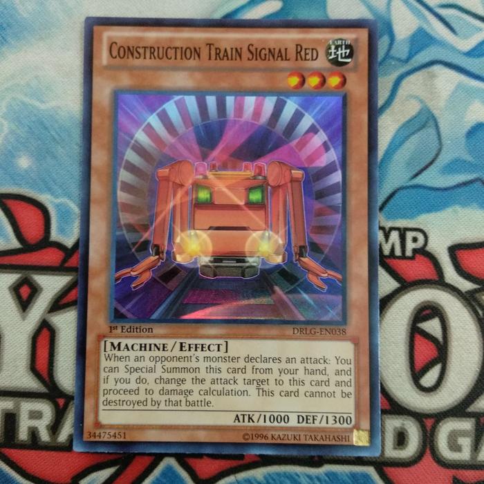 Jual yugioh construction train signal red original - Jakarta Barat ...