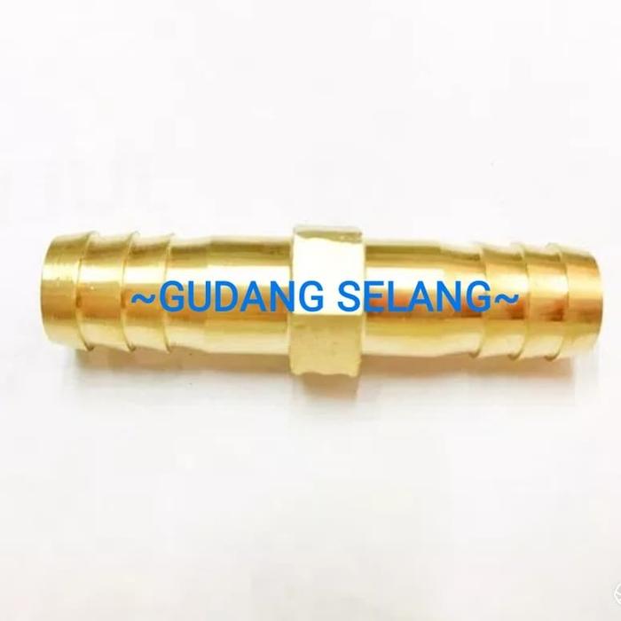 Jual Sambungan Selang Air size 1/2" Besi Galvanis Fitting Lurus ...