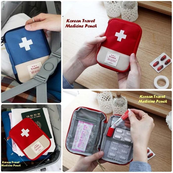 Jual Korean Medical Pouch / Travel Pouch / Dompet Kotak Obat - Jakarta Utara - TravelyciouS ...