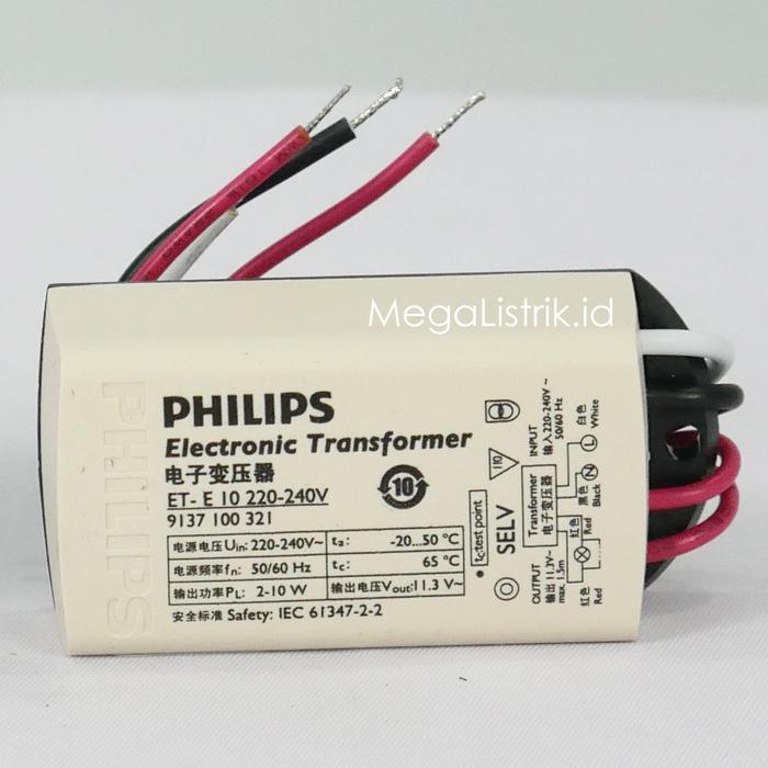 Jual Philips Trafo ET-E 10W / Travo / Ballast LED Driver ETE 10 Watt ...