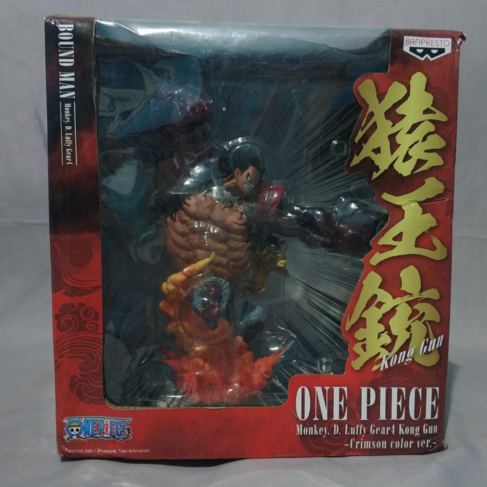 Jual Banpresto Luffy G4 Gear Fourth Kong Gun Crimson Color Ver. - Kab ...