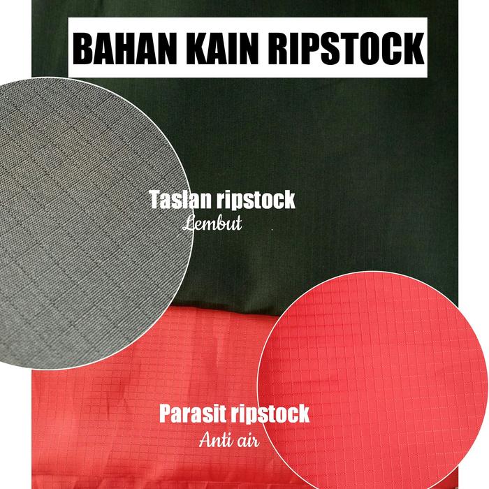 Jual BAHAN KAIN RIPSTOCK TASLAN DAN RIPSTOCK PARASIT / RIPSTOP RIPSTOK ...
