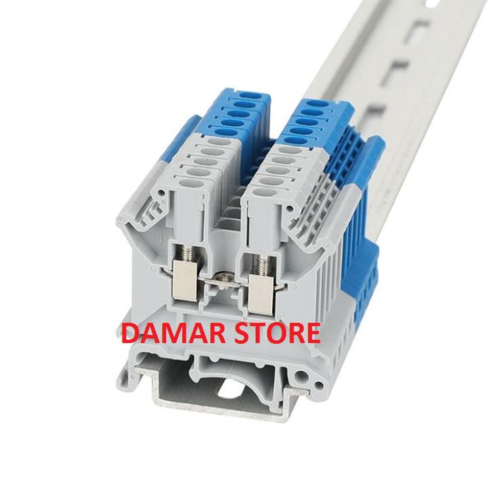 Jual JUK 3N BU-JUK 3N-W Contact-Equivalent-Phoenix Contact-UK3N - GREY ...