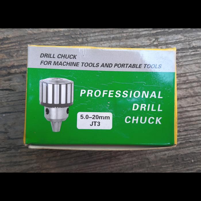 Jual KEPALA BOR ukuran JT3 (5-20 mm) / DRILL CHUCK KEY TYPE - Jakarta ...