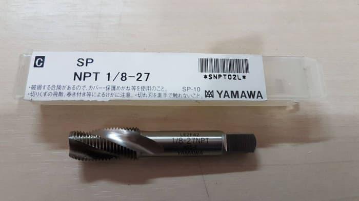 Jual Tap Pipa / Nepel Mesin 1/8 x 27 NPT Spiral YAMAWA JAPAN - Kota Depok - JJ Technical | Tokopedia