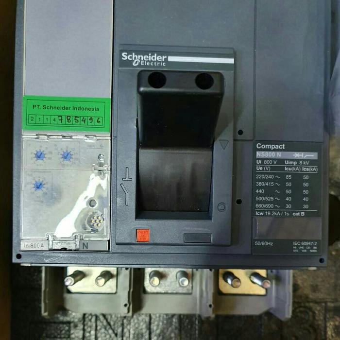 Jual MCCB (BREAKER) SCHNEIDER NS800N 3P 800A 50kA MICROLOGIC 2.0 - Kota Bandung - Elektrik ...