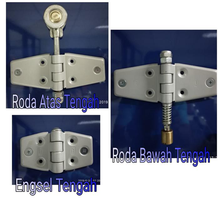 Jual Roda atas tengah, engsel tengah, roda bawah tengah Wina tipe W300 ...