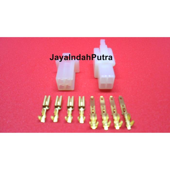 Jual Satu set soket kaki 4 mini beserta skun/ socket connector mini 4 ...